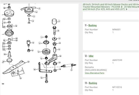 John Deere 425 Pulley Diagram And Parts Overview