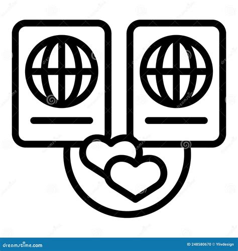 Sex Gender Passport Icon Outline Vector Teacher Advice Stock Vector Illustration Of Organ