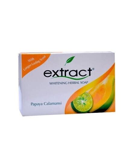 Extract Whitening Herbal Soap 125g