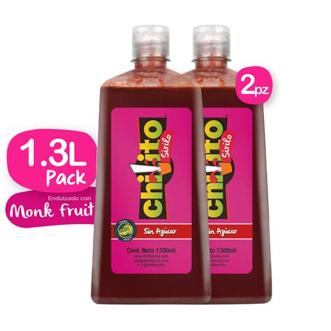 2 Pack 13l Monk Fruit Chilito Sirilo