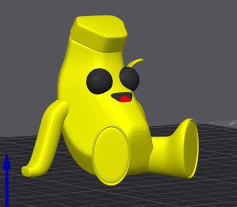 Fortnite Cute Sitting Peely Remixed By Djsgxii Makerworld Download Free 3d Models
