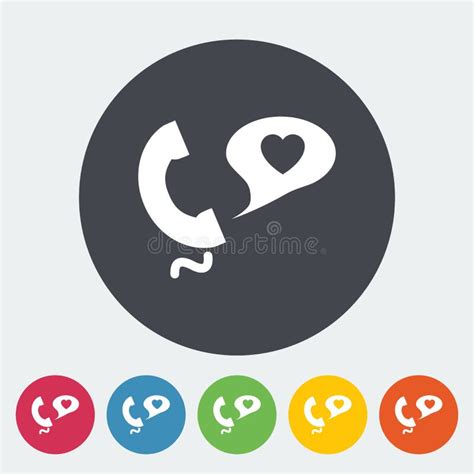 Cord Heart Phone Stock Illustrations 81 Cord Heart Phone Stock
