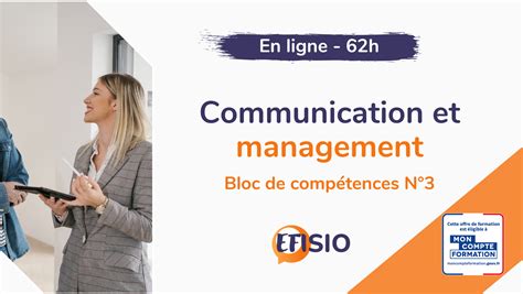 Formation Communication Et Management 62h Efisio