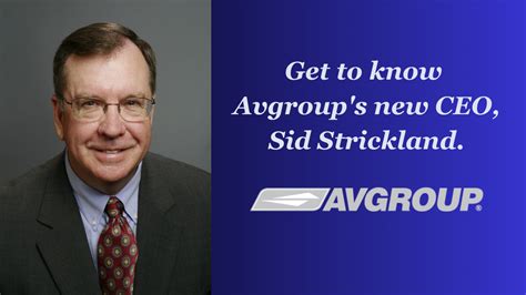 Introducing Sid Strickland Ceo