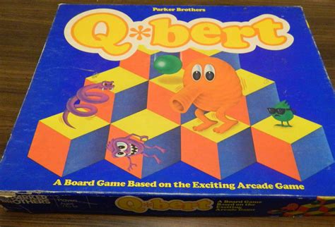 Q Bert Board Game Review And Instructions Geeky Hobbies