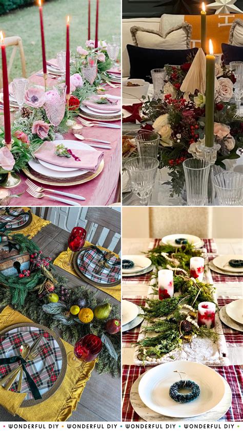 34 Diy Woodland Christmas Tablescape Ideas That Will Make Your Holiday