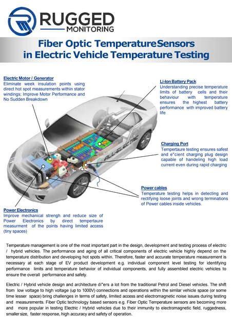 Fiber Optic Temperature Sensor For Medical And Research Labs Ppt