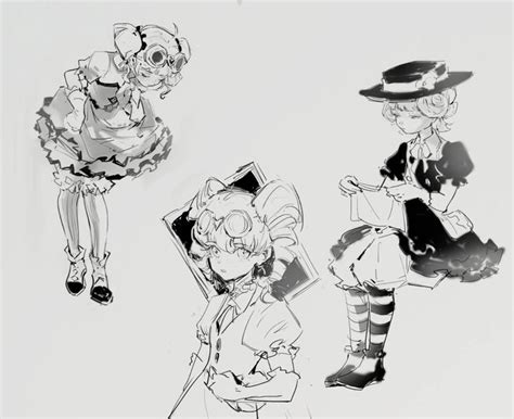 Iris Wilson Character Design Art Reference Scene Design