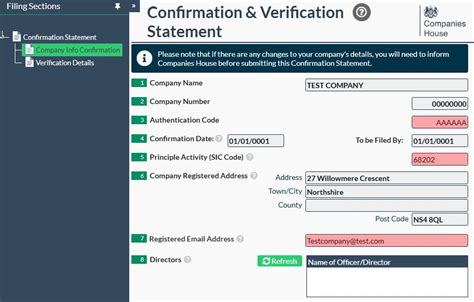 When And How To File Confirmation Statement With Companies House