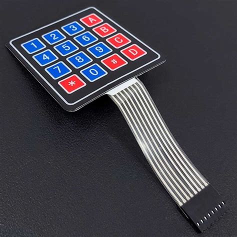 [esp eng] 🎛️ módulo de teclado matricial 4x4 para entradas de datos 💻🔢 🎛️ 4x4 matrix keyboard