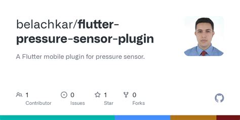 Github Belachkarflutter Pressure Sensor Plugin A Flutter Mobile