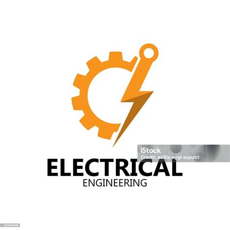 Electrical Engineering Logo Vector Stock Illustration Download Image