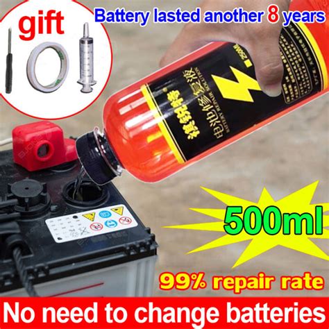 【2pcs】500ml Battery Repair Fluid Battery Repair Solution Recovery