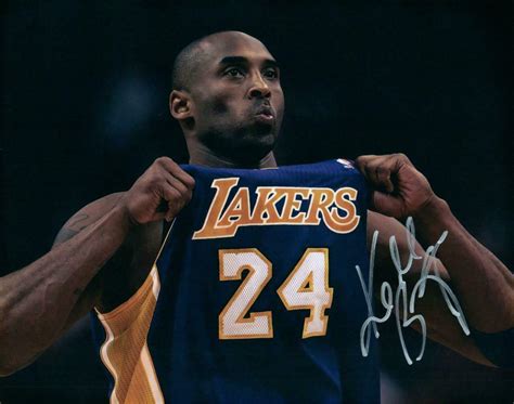 Kobe Bryant Signed 8x10 Photo Pic Autographed Picture With Coa