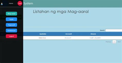 elearning system for filipino using php and mysql