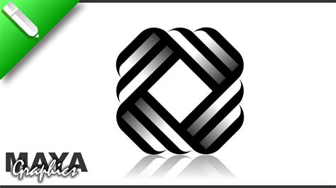 D Swirl Logo Design In Coreldraw Logo Designing In Coreldraw Coreldraw Tutorial YouTube