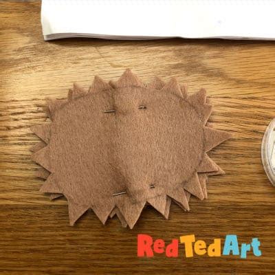 How To Sew A Hedgehog Pin Cushion Red Ted Art