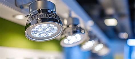 Sustainable Design Elements Modern Architecture Interior Closeup Stock