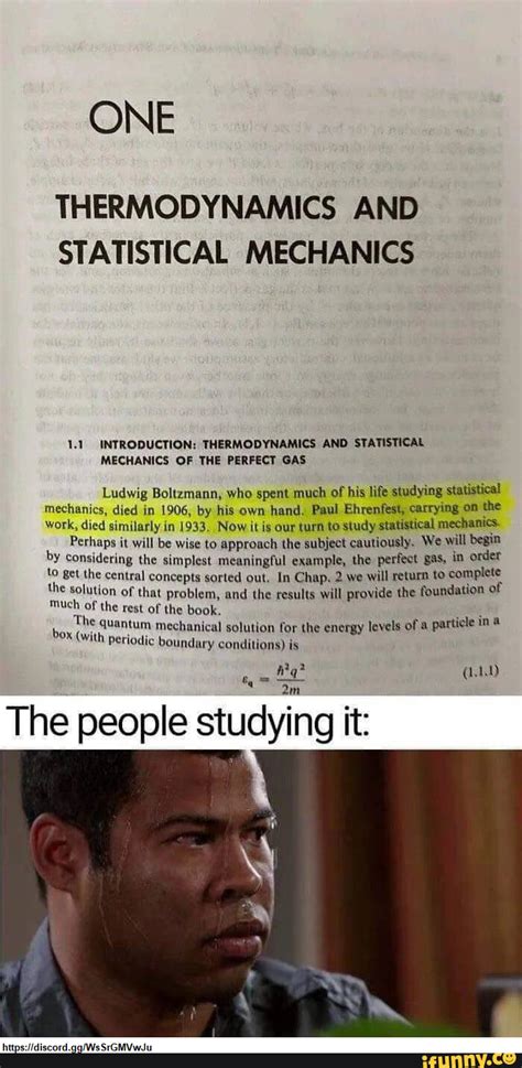 Thermodynamics Memes Best Collection Of Funny Thermodynamics Pictures
