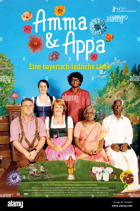 Amma Und Appa German Poster Back Franziska Jay 2014 ©zorro Film