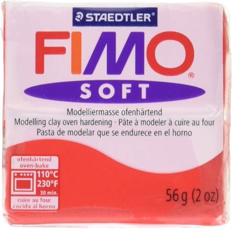 Fimo Modeling Clay 2oz Block 8020 24 Indian Red Arts Crafts And Sewing