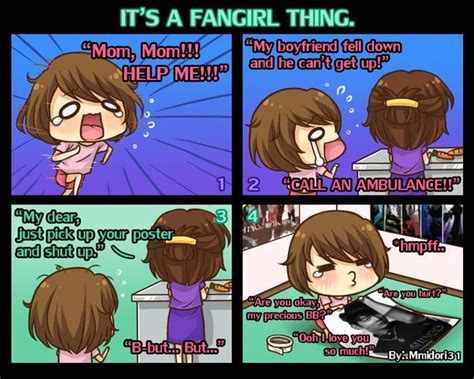 Chibi Reiko Its A Fangirl Thing Tapastic Comics Fangirl Kpop Funny Mom Help