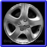 15″ X 6″ 1999 2003 Mazda Protege Used 5 Spoke Factory Alloy Wheels