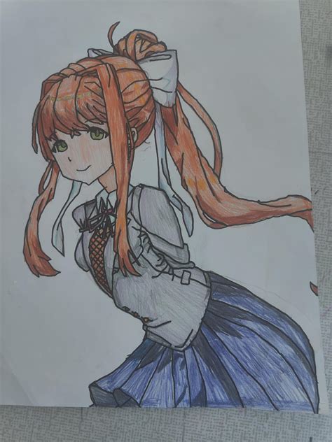 I Drew Monika And Yuri R Ddlc