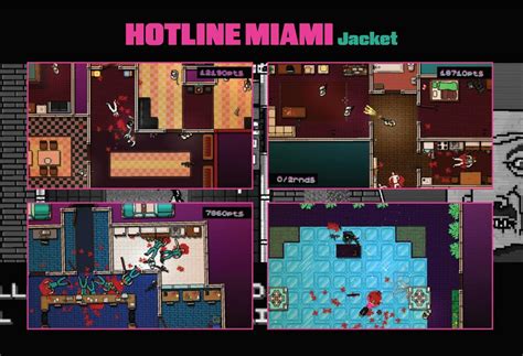 Hotline Miami Poster 19x13 Video Game Poster Jacket Gameplay Etsy