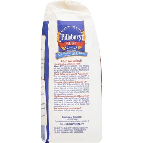 Pillsbury Flour All Purpose Bleached Enriched 5 Lb Delivery Or
