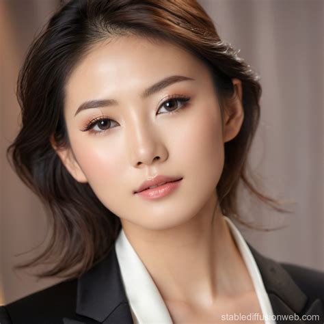 Elegant Japanese Woman In Soft Lighting Stable Diffusion Online