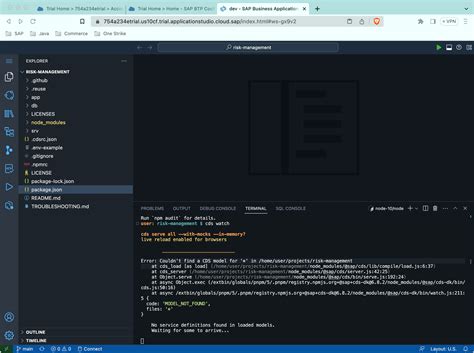 Couldnt Find A Cds Model For In Home User Projects Risk Management · Issue 61 · Sap