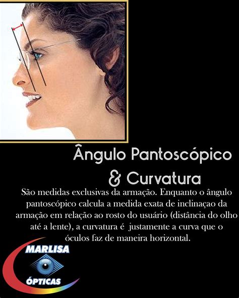 Medidas De Óculos Ang Pantoscópico E Curvatura Óculos Armações Rosto