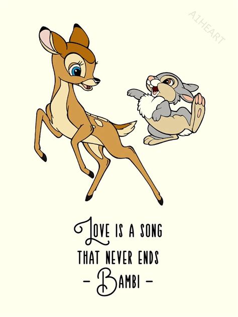 Bambi Love Quotes