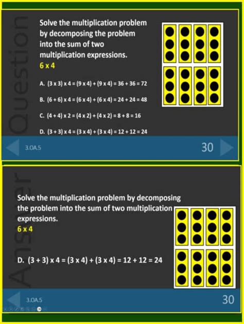 3rd Grade Acap Math Game Operations And Algebraic Thinking Alabama 3 Oa