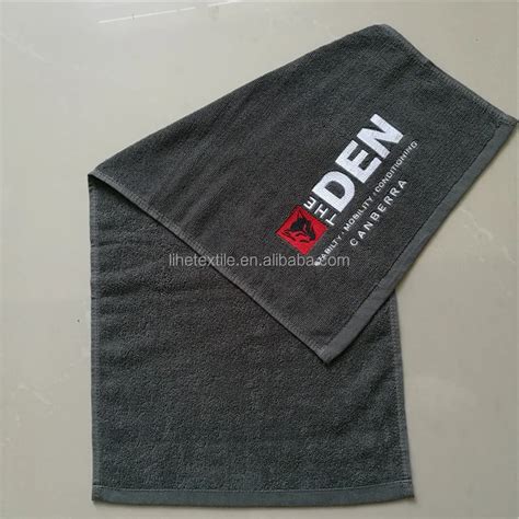 100 Cotton Personalized Custom Gym Towel With Logo
