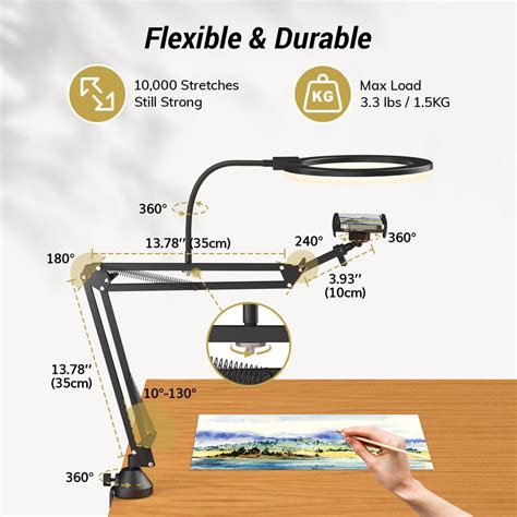 Trl 20 Pro Overhead Ring Light Kit 10 Ringlight With Heavy Duty Boom