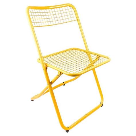 Metallic Pegable Chair Model 085 Manufactured By Federico Giner 70s