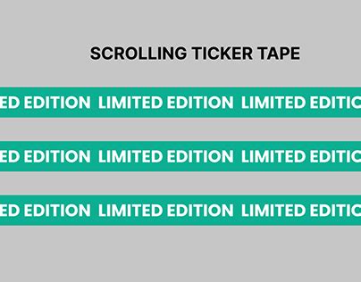 Onscreen Ticker Projects Photos Videos Logos Illustrations And