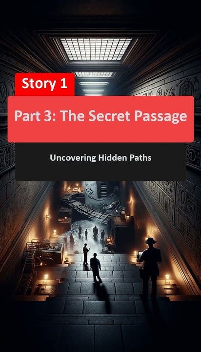 Story 1 Part 3 The Secret Passage Mystery Tales Shorts Youtube