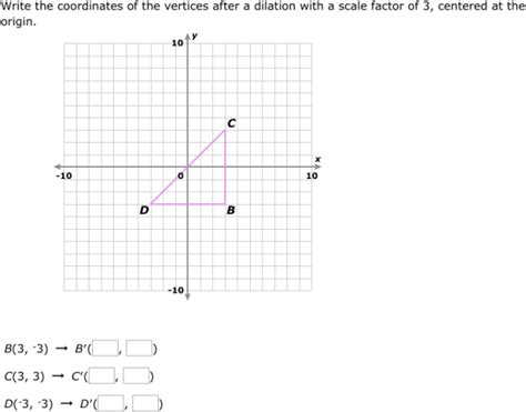 Ixl Dilations Find The Coordinates Geometry Practice