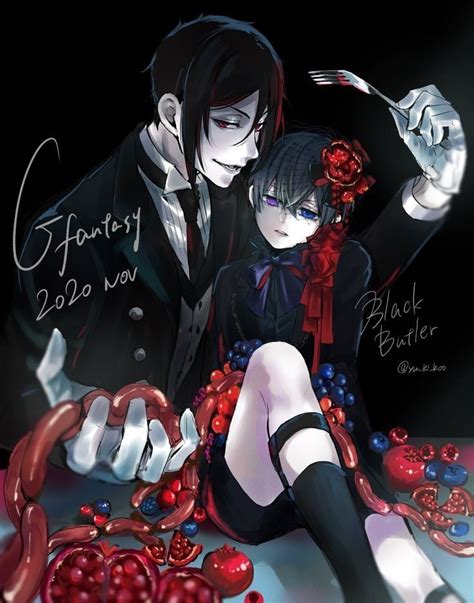 Sebastian And Ciel Fanart Black Butler Anime Black Butler Comics