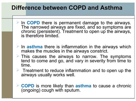 Lecture 5 Asthma And Copd Ppt