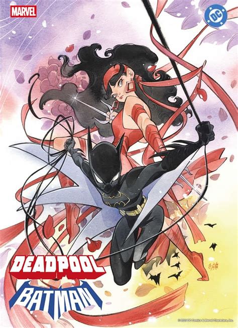 Artgerm Steve Mcniven Peach Momoko And Terry Dodson Do Deadpool Batman