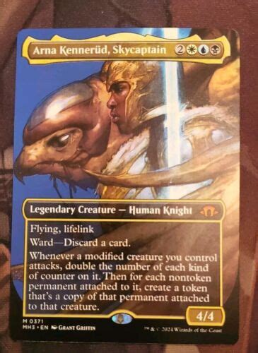 Mtg Arna Kennerud Skycaptain Modern Horizons 3 0371 Regular Mythic For