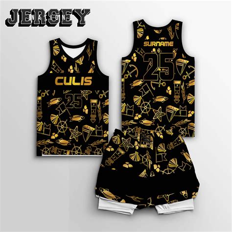 Cartoon Basketball Jersey Design