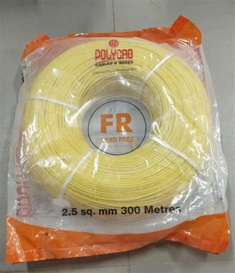 25 Sqmm Polycab Frlf Wire At Rs 45meter Polycab Flame Retardant