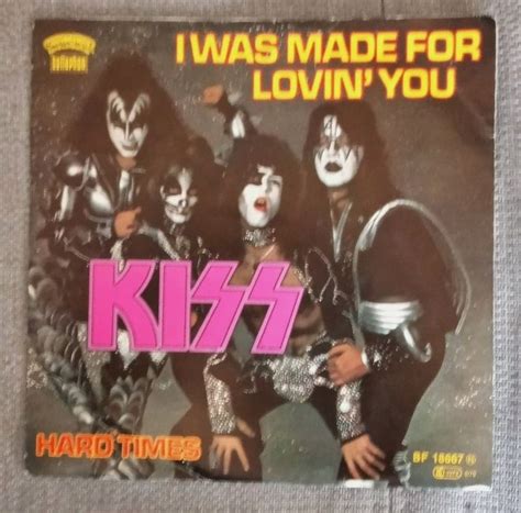 Kiss I Was Made For Lovin You Disque Vinyl 45t 1979 Gebraucht In