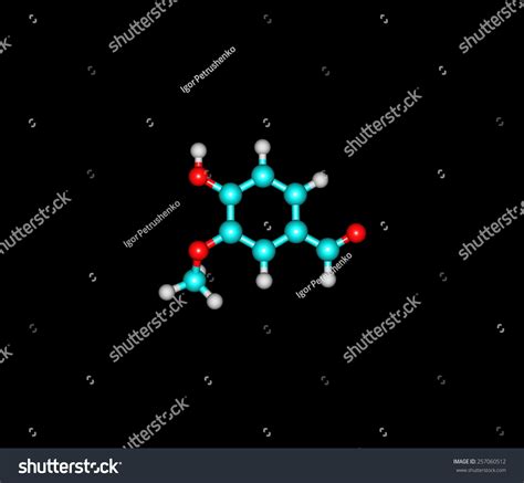 Vanillin Phenolic Aldehyde Which Organic Compound Stock Illustration 257060512 Shutterstock