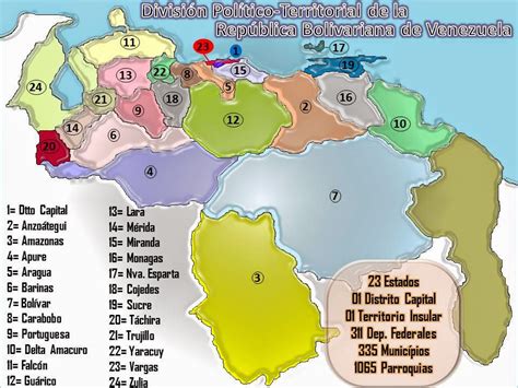 Estados De Venezuela